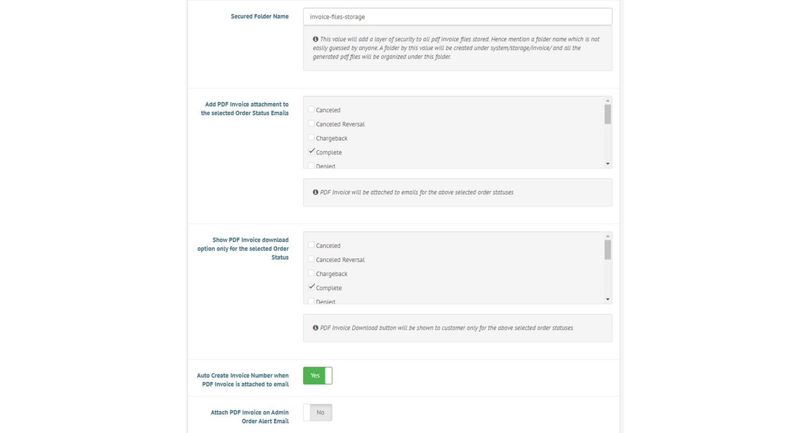 OpenCart PDF Invoice Generator and Email Attachment | Huntbee