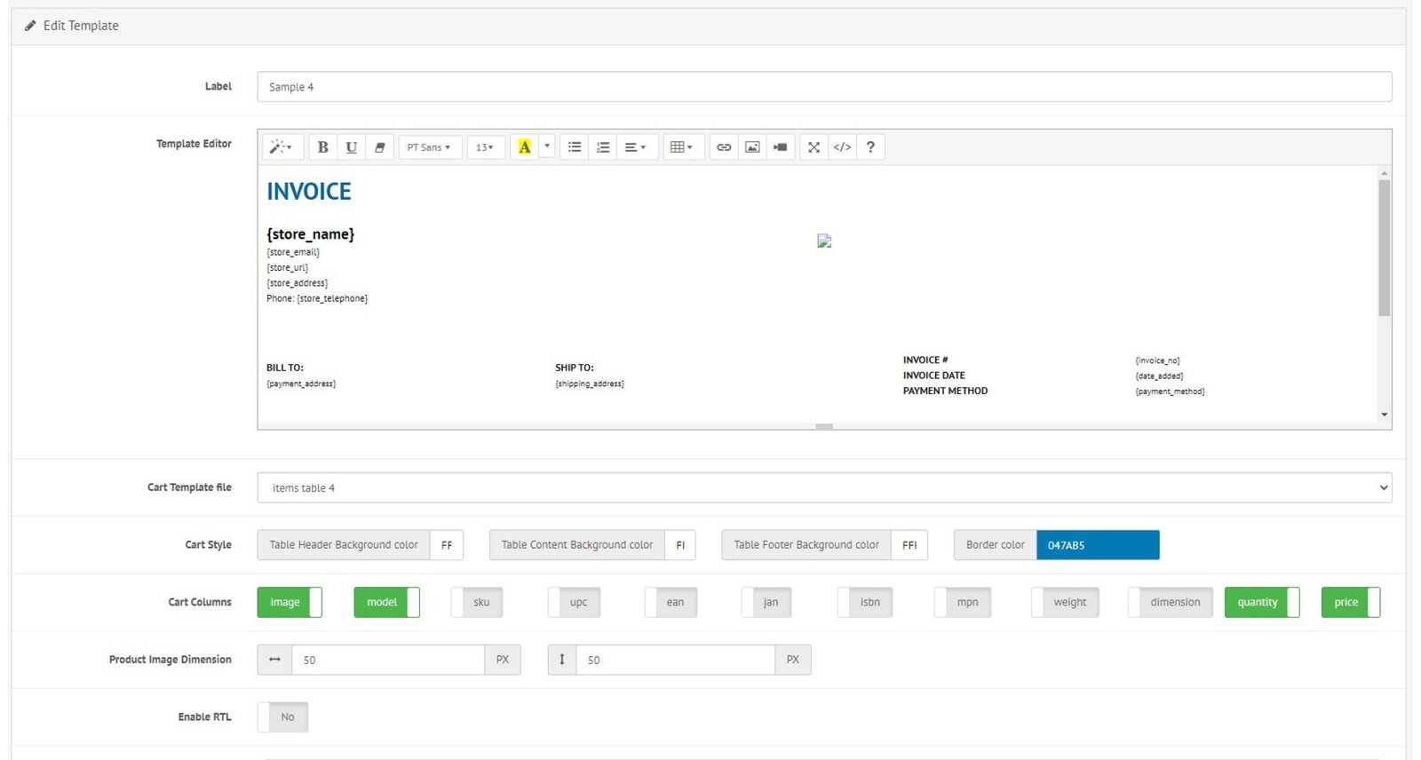OpenCart PDF Invoice Generator and Email Attachment | Huntbee