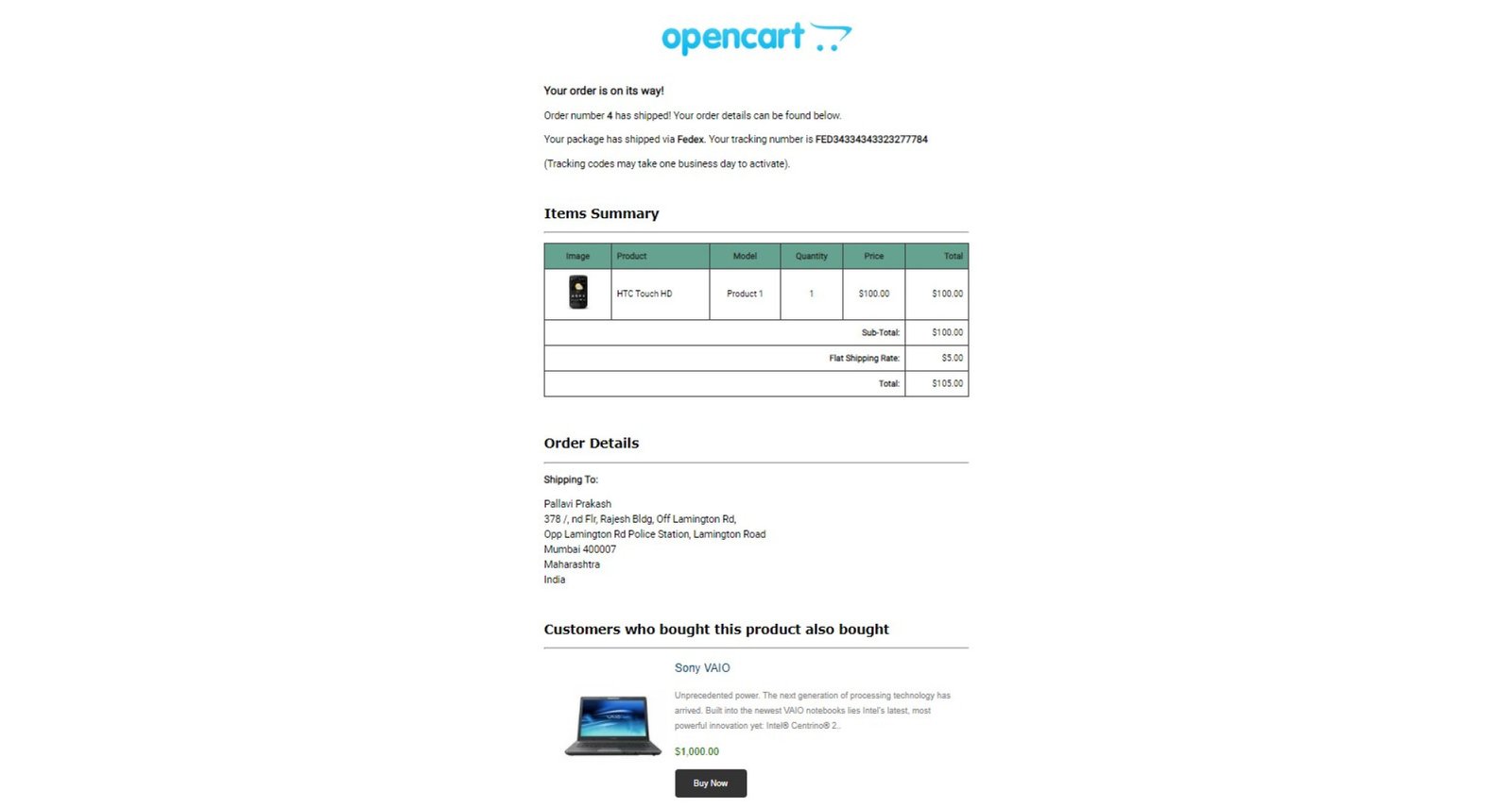 OpenCart Professional Order Status Email Designer 5 | Huntbee