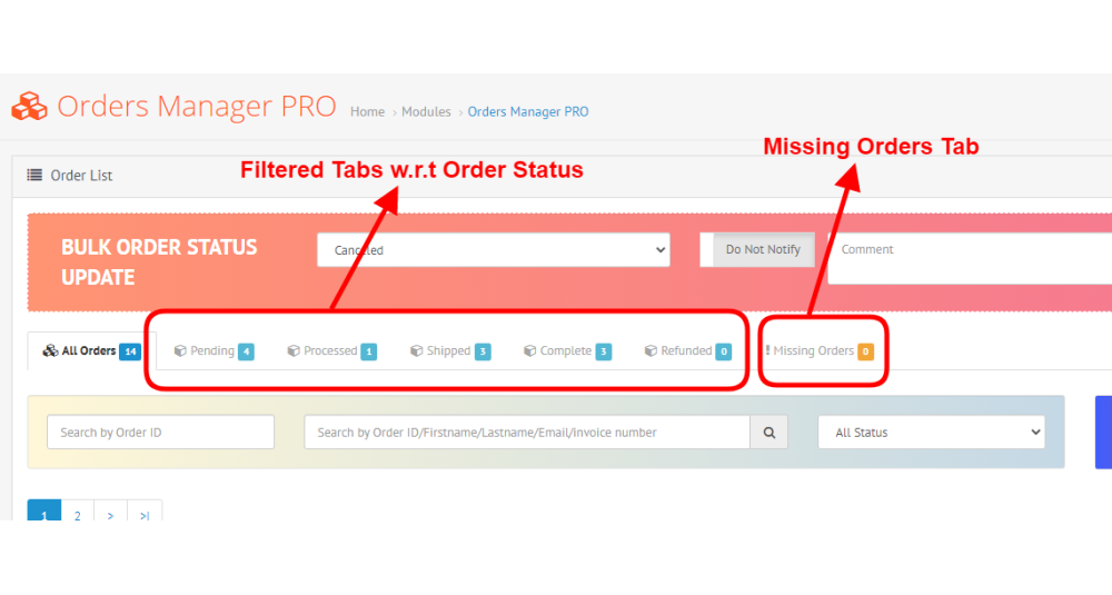 Orders Manager PRO for OpenCart – Advanced Order Management