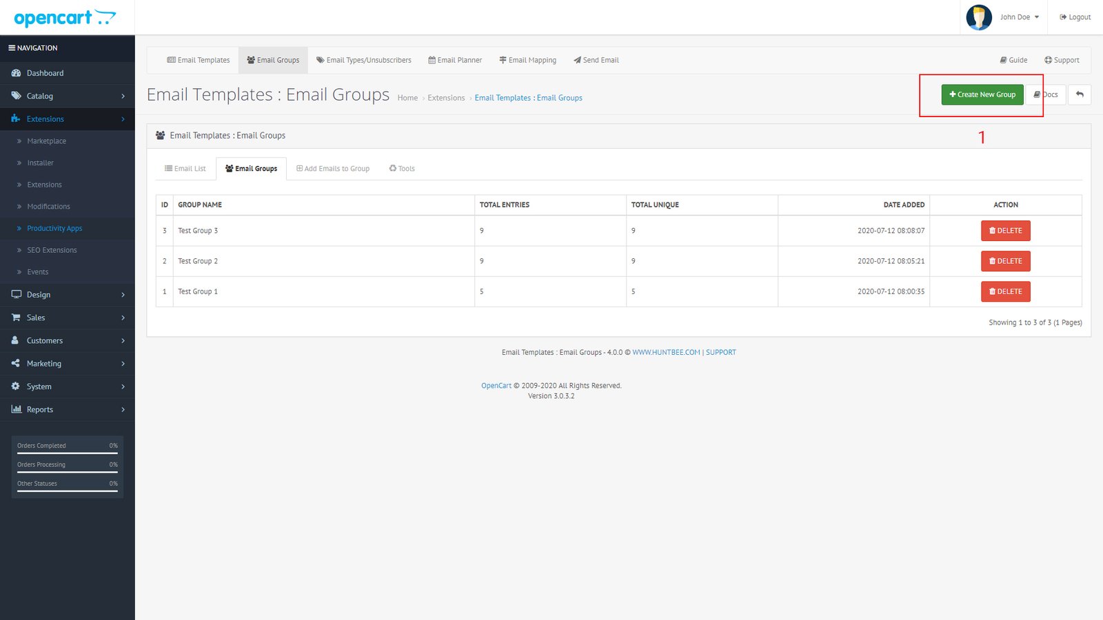 Creating an Email Group - HuntBee Resources